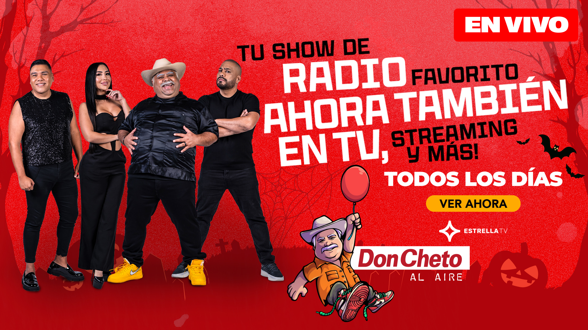Don Cheto Al Aire en TV (En Vivo) | Estrella TV