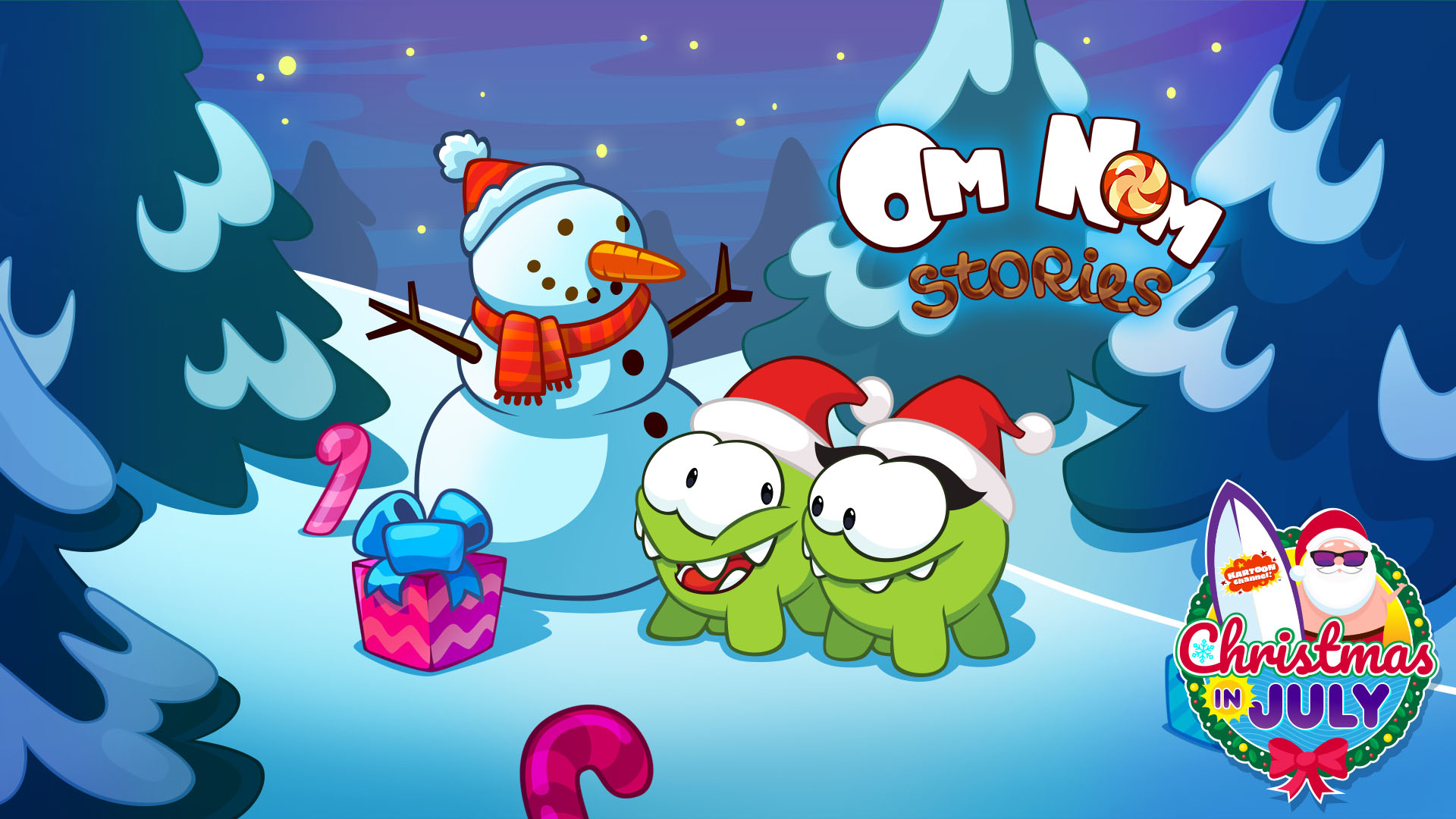 Om Nom Christmas! | Kartoon Channel