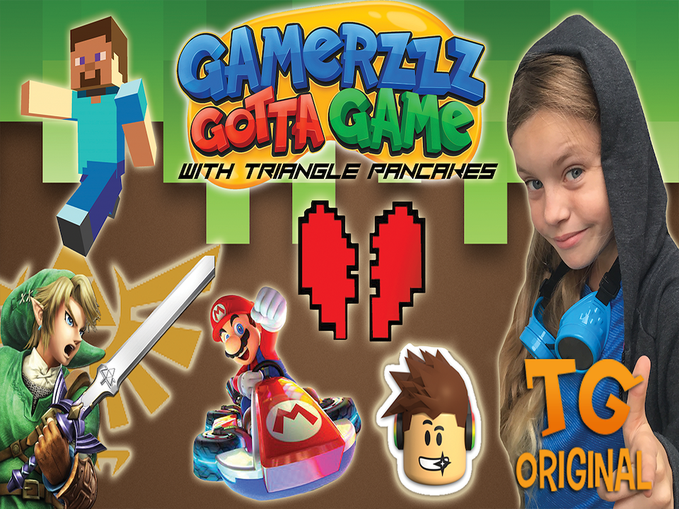 Gamerzzz Gotta Game With Triangle Pancakes | ToonGoggles