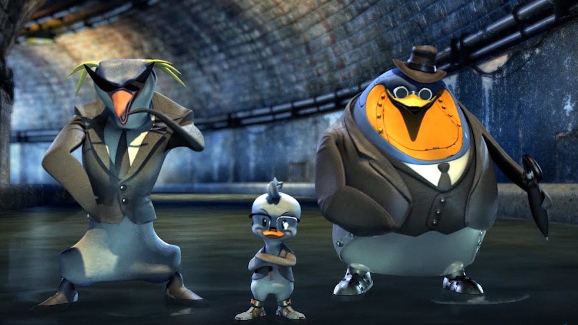 Meet the Spy Penguins Fighting Combat | ToonGoggles