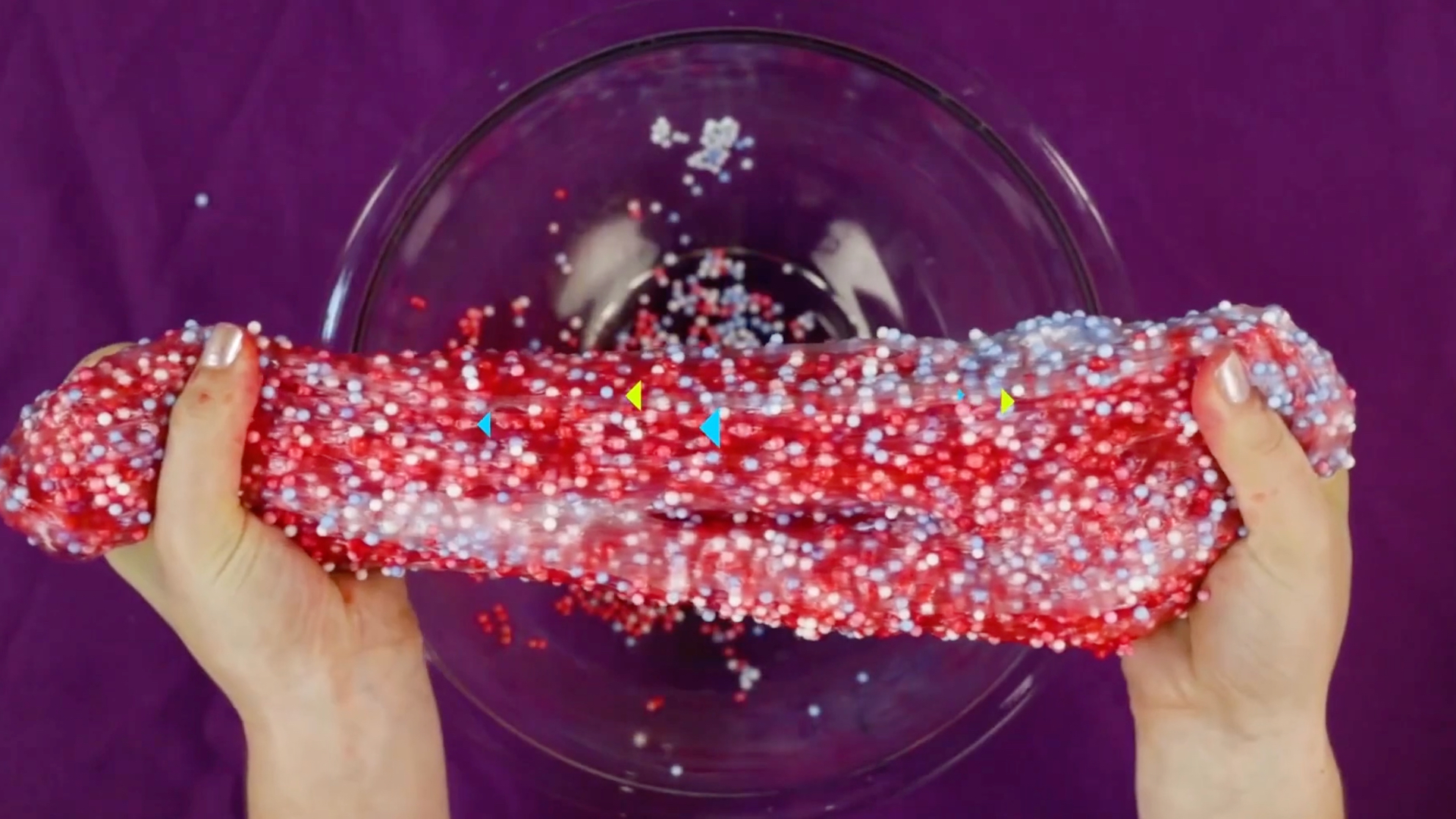 DIY 4th of July Slime | ToonGoggles