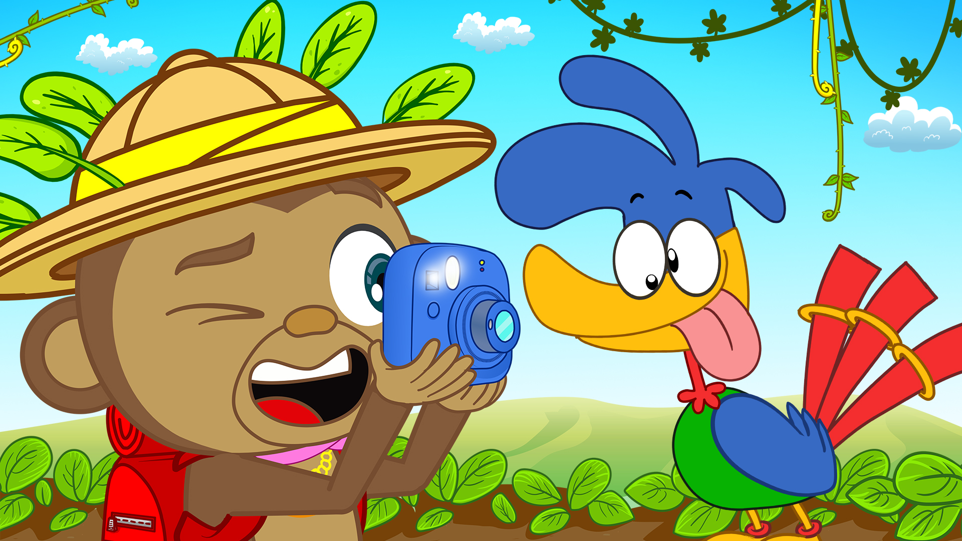 MANGO WATCHES THE BIRDS | ToonGoggles